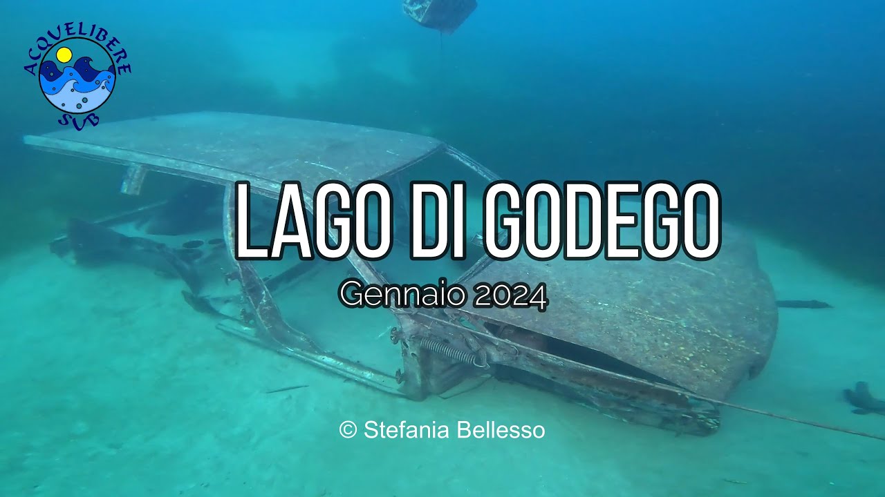 Segreti sommersi del Lago di Godego: Immersione a Gennaio 2024 | 4K ...