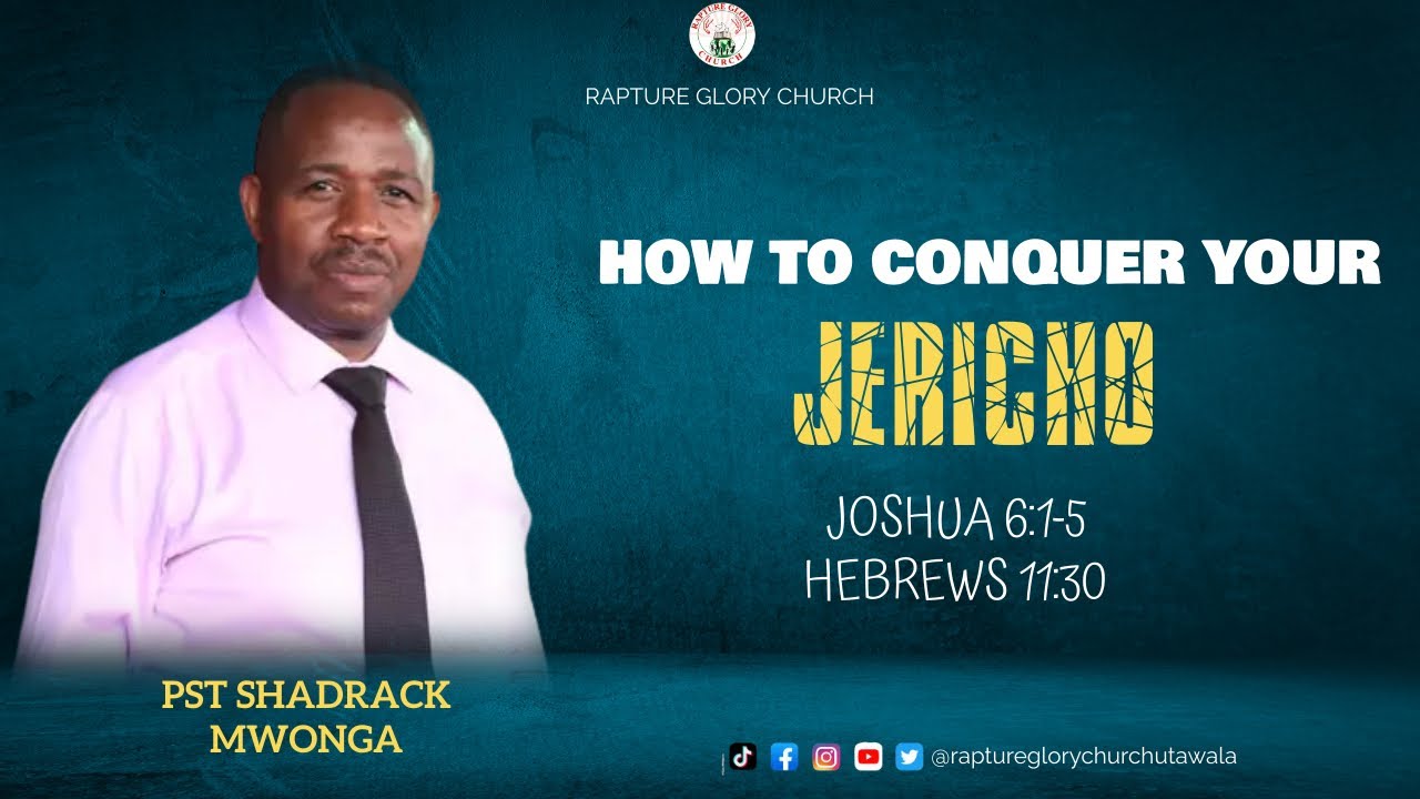 HOW TO CONQUER YOUR JERICHO - YouTube