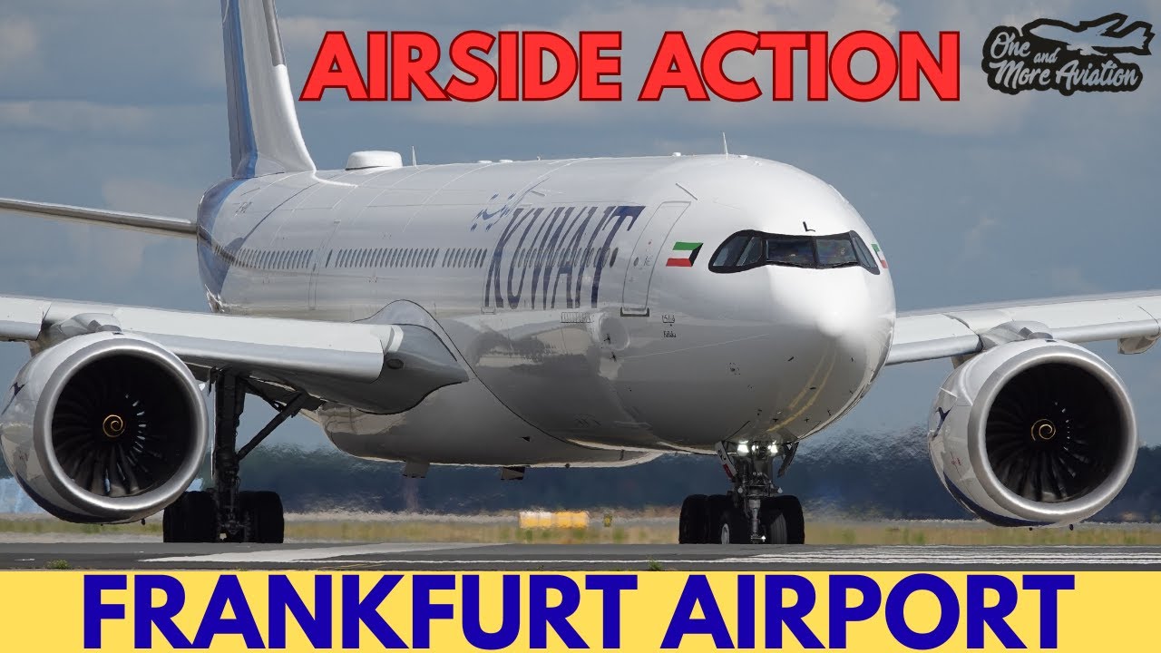🎥Airside Action Frankfurt Airport ️ Runway Checks & einzigartige ...