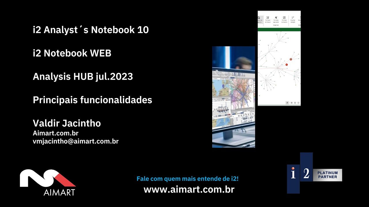 i2 Analyst´s Notebook 10 e o i2 Notebook web - YouTube