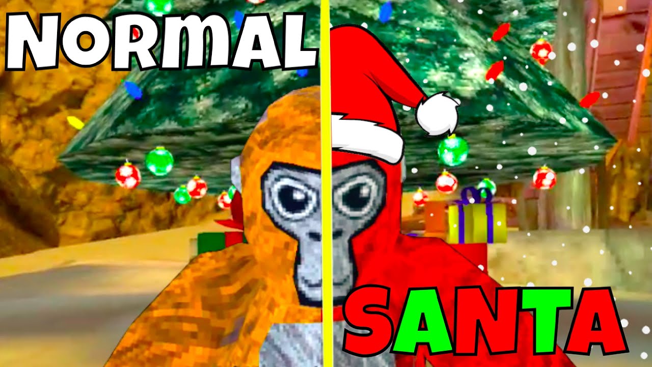 I became SANTA in Gorilla Tag VR! (Oculus Quest 2) - YouTube