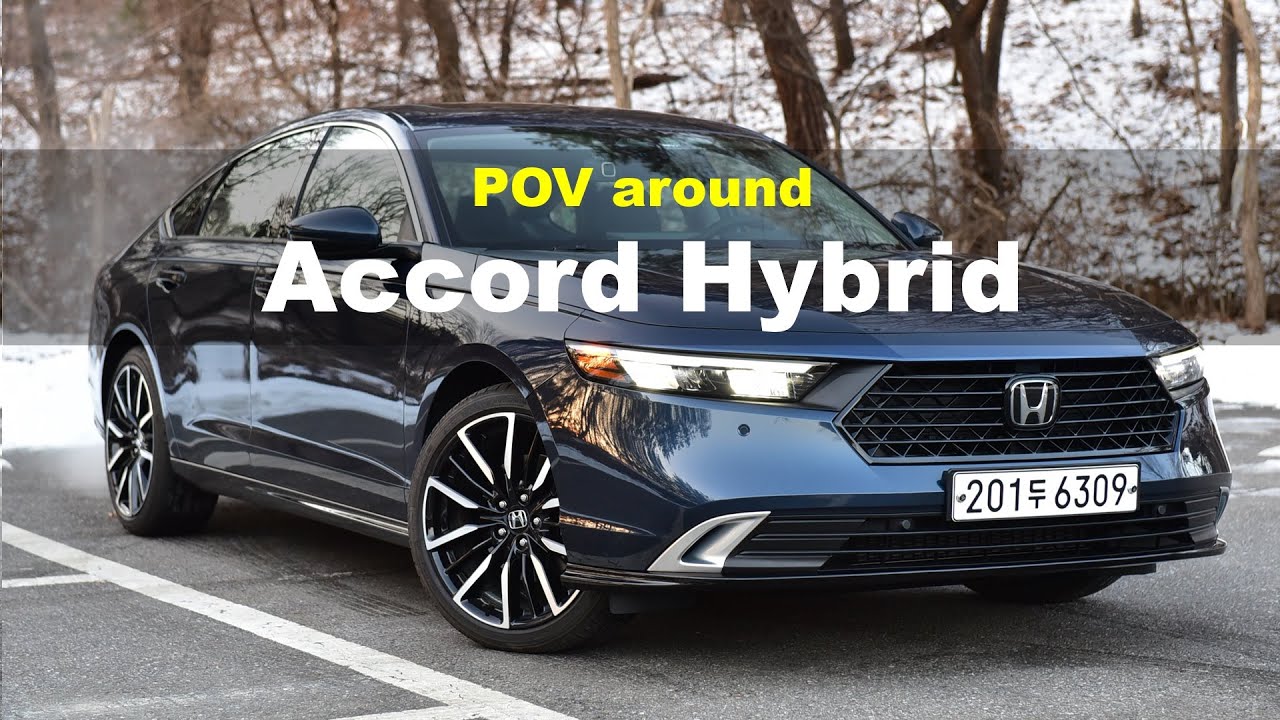 2024 Honda Accord Hybrid POV Exterior and Interior - YouTube