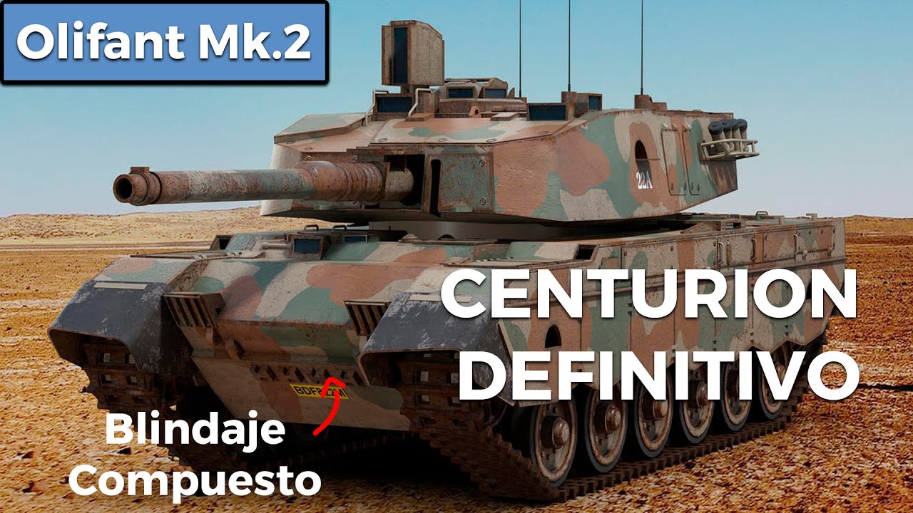 Olifant Mk.2 | El Tanque Más Poderoso de Sudáfrica - YouTube