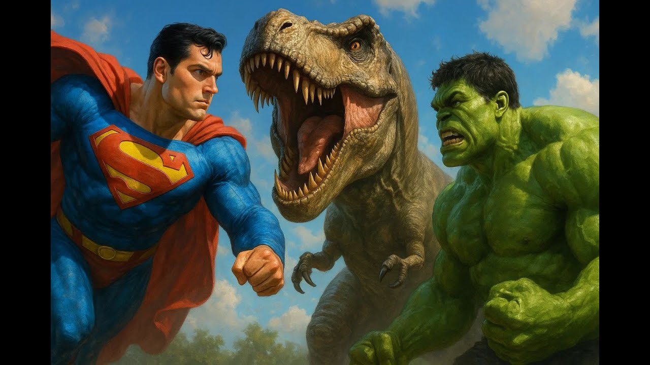 Hulk x Superman x T-Rex: The Crack in Time | Animation Film 4K 2025 ...