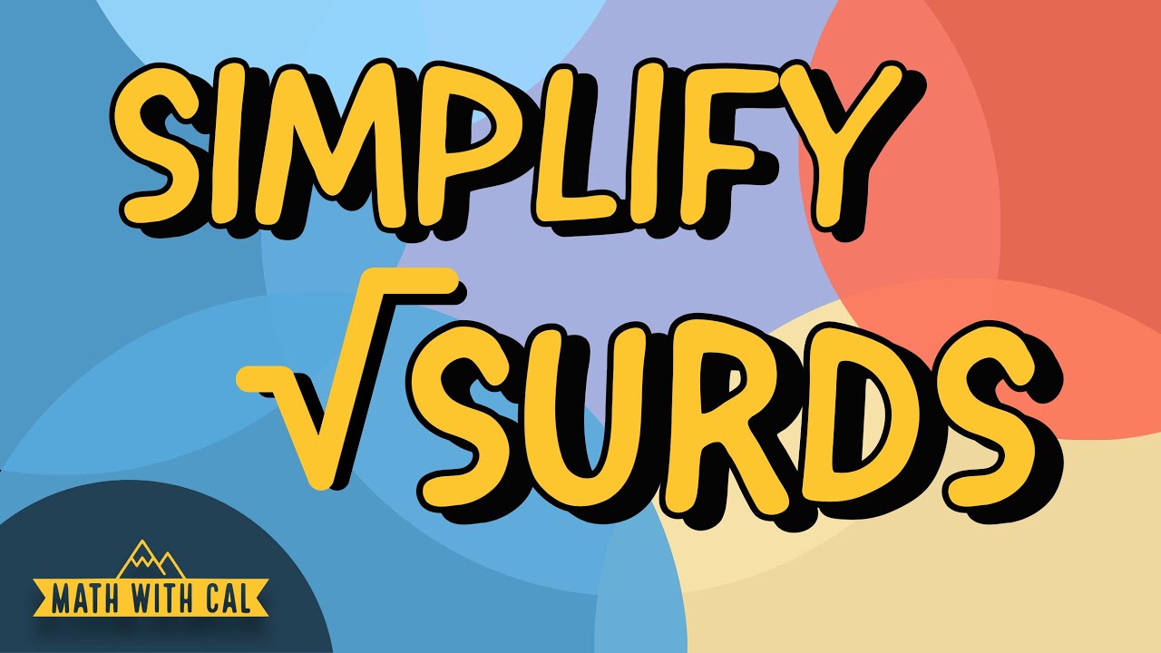 Techniques to Simplify Surds with an Example - YouTube