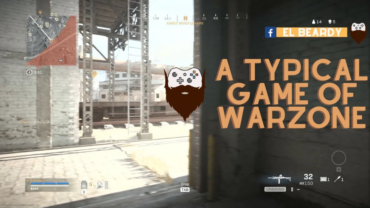A Typical Game Of Warzone - YouTube