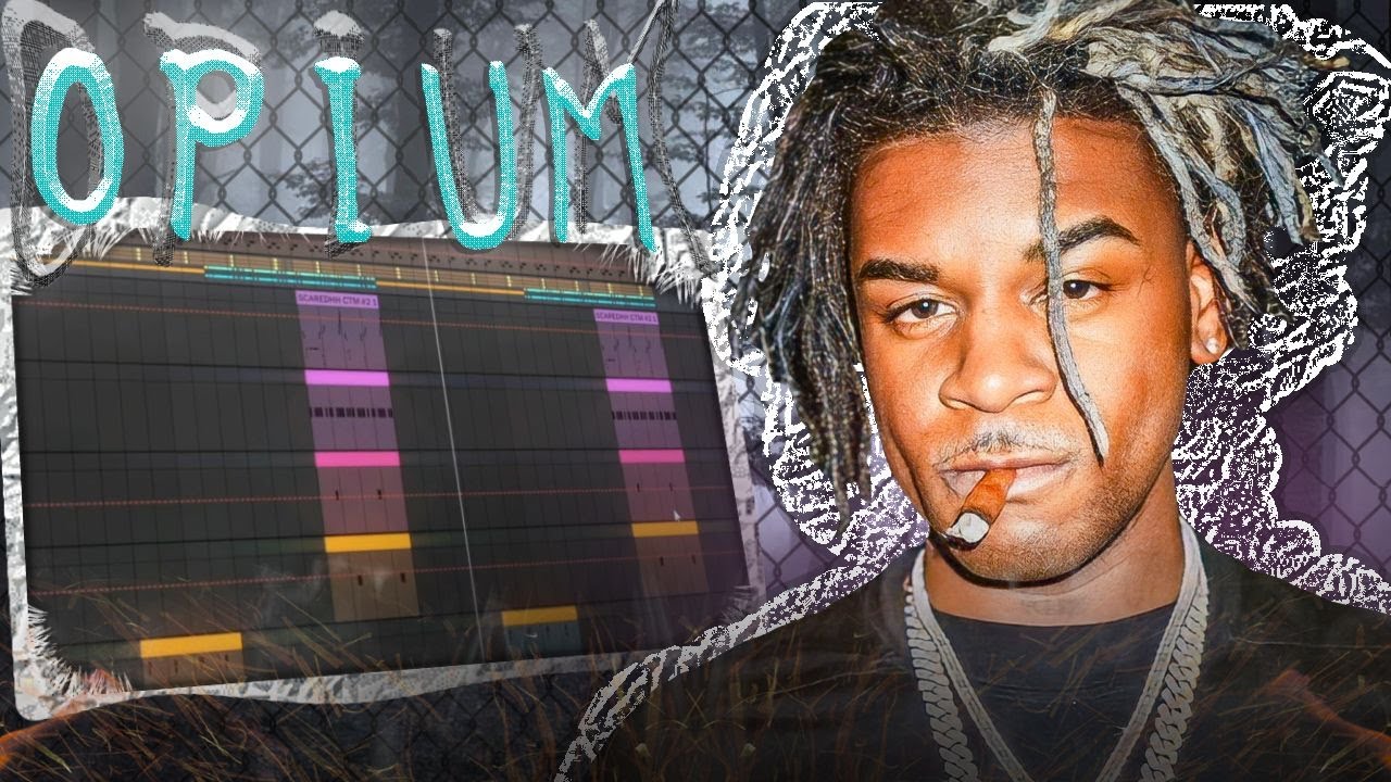 ПИШЕМ OPIUM БИТ | опиум бит с гитарой, homixide gang, flowrency - YouTube