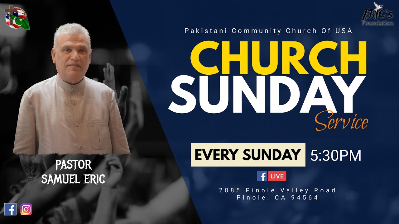 Sunday Service Livestream - Pastor Samuel Eric - Pinole CA, Bay Area ...