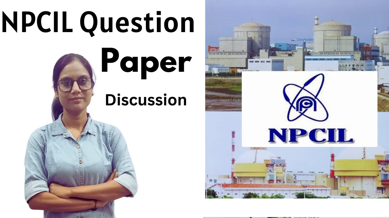 NPCIL Electrician Question Paper Discussion By Special Techno. - YouTube