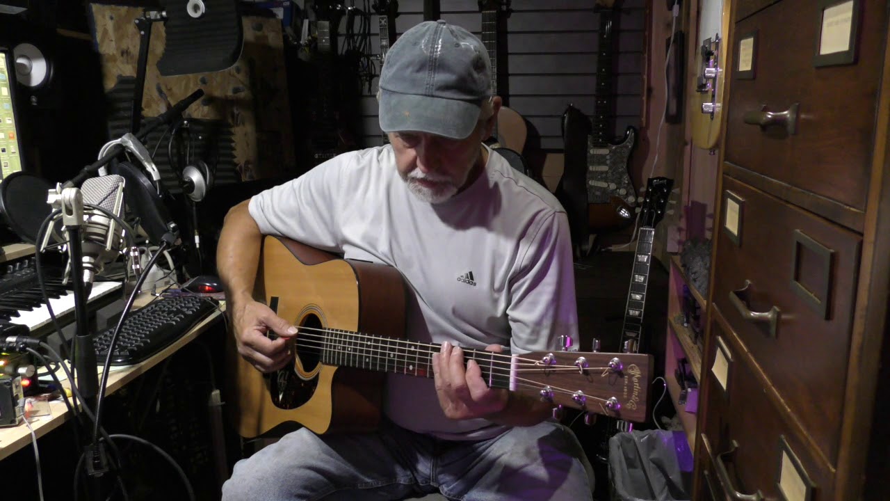 Ron Poole - West Virginia Hillbilly Gitar- Blues Shuffle in 'A' - YouTube