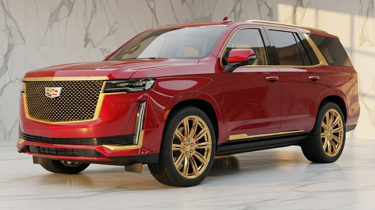2025 Cadillac Escalade Metallic Crancherry – Next-Level Luxury SUV in ...