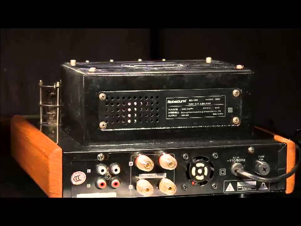 Nobsound MS 100 EL84プリメインアンプ A0338 - YouTube