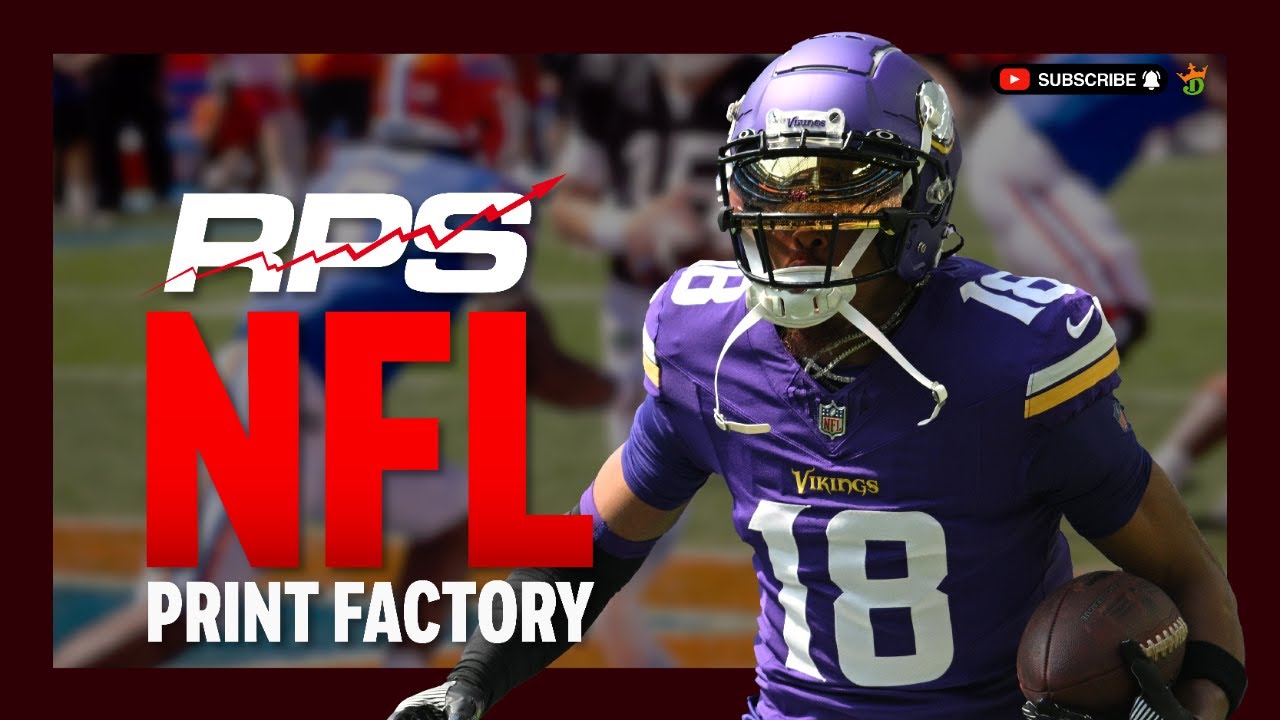 NFL DFS Strategies | WEEK 17 | 12/27 - NFL Print Factory - YouTube
