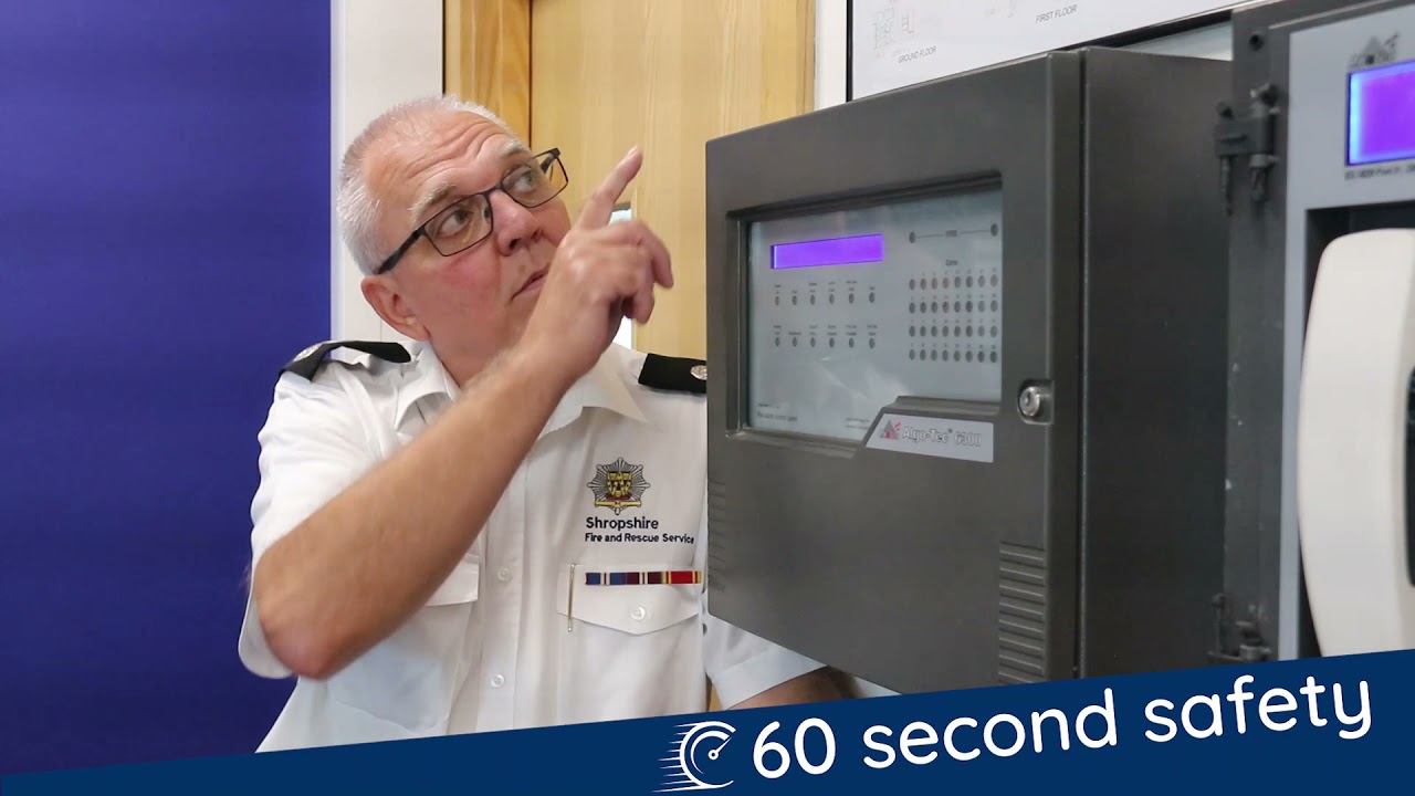 60 Second Safety: fire alarms - YouTube