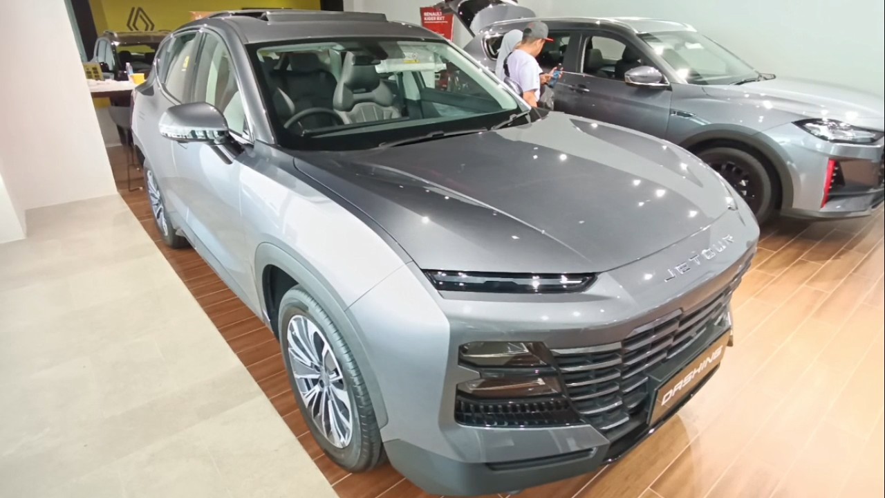 Jetour Dashing Deluxe Slate Grey 1.5T 6AT walkaround (Brunei) - YouTube
