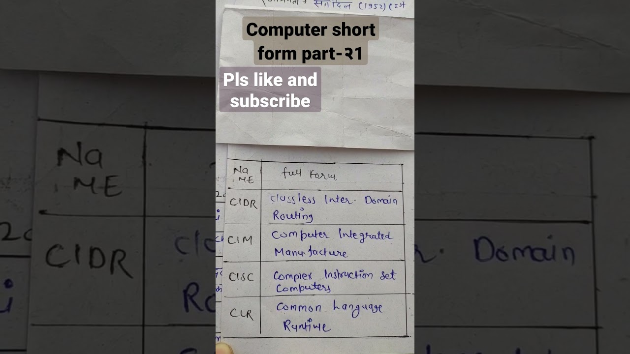 Computer Short Form Part 21 YouTube computer-short-form-part-21-youtube