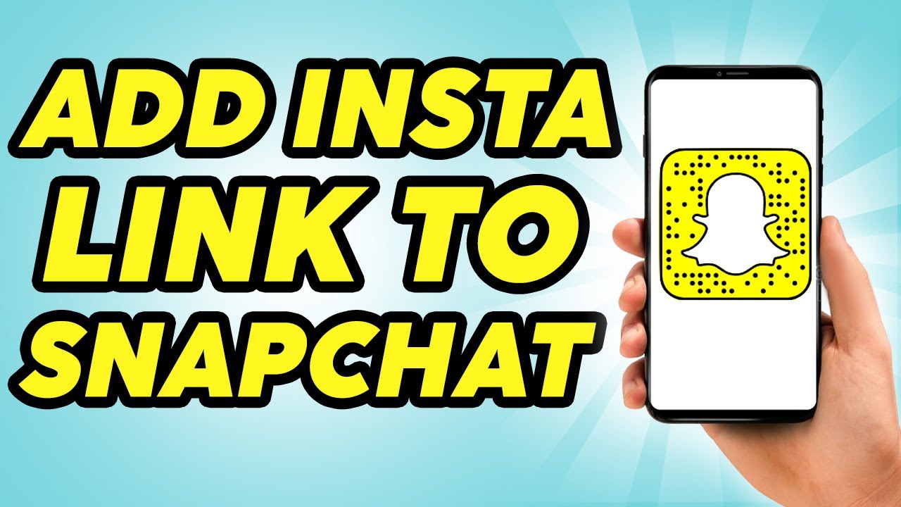 How to Add Instagram Link on Snapchat Public Profile - 2024 - YouTube
