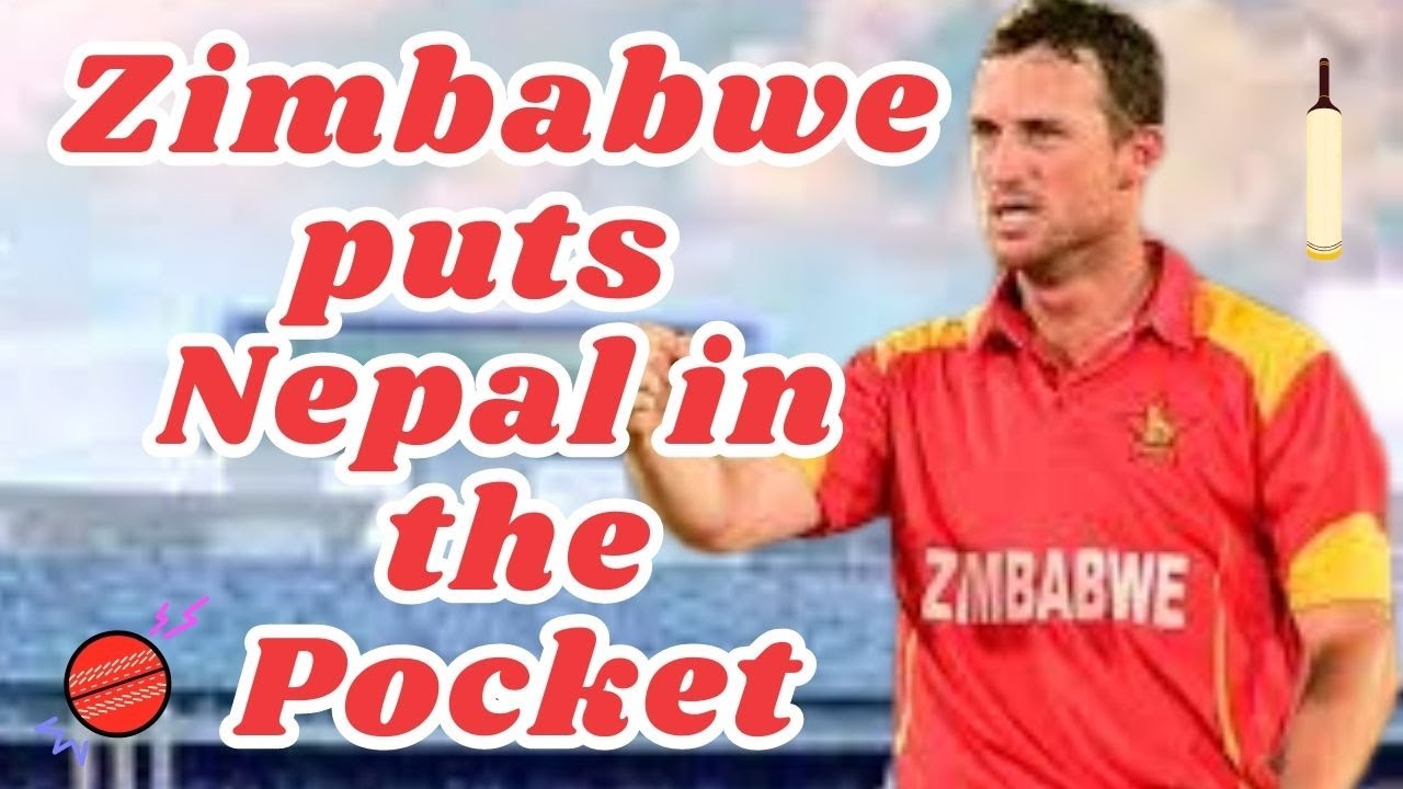 Zimbabwe puts Nepal in the Pocket!...CRICKET NEWS - YouTube
