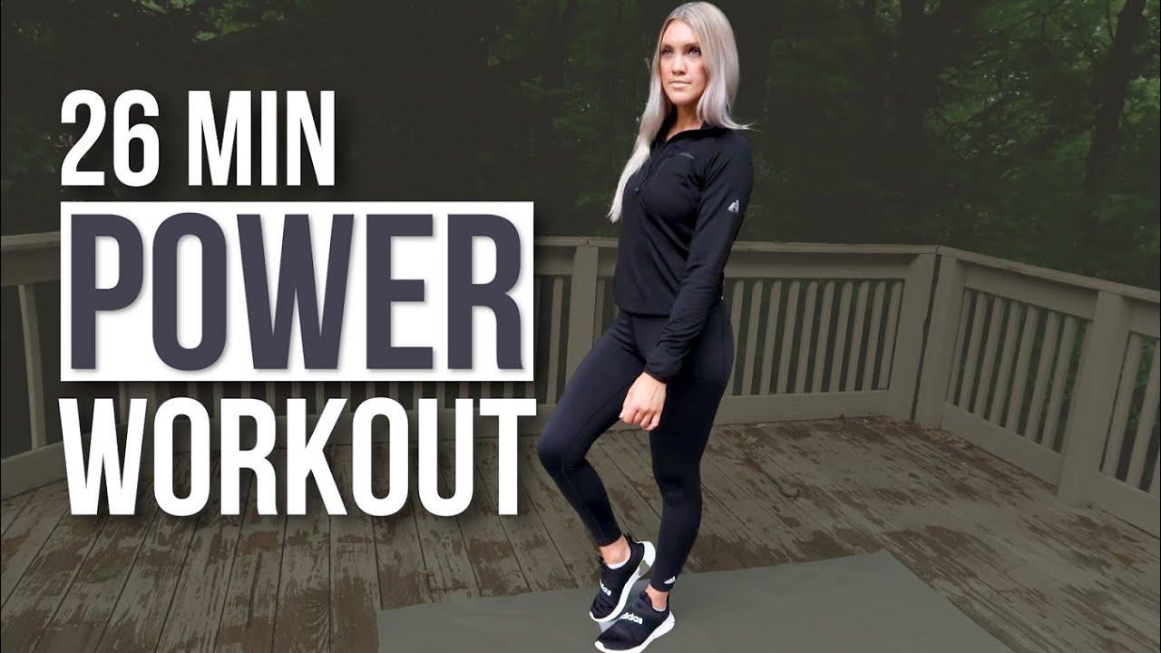 26 Min Powerful Hiit Workout No Equipment No Repeats Full Body