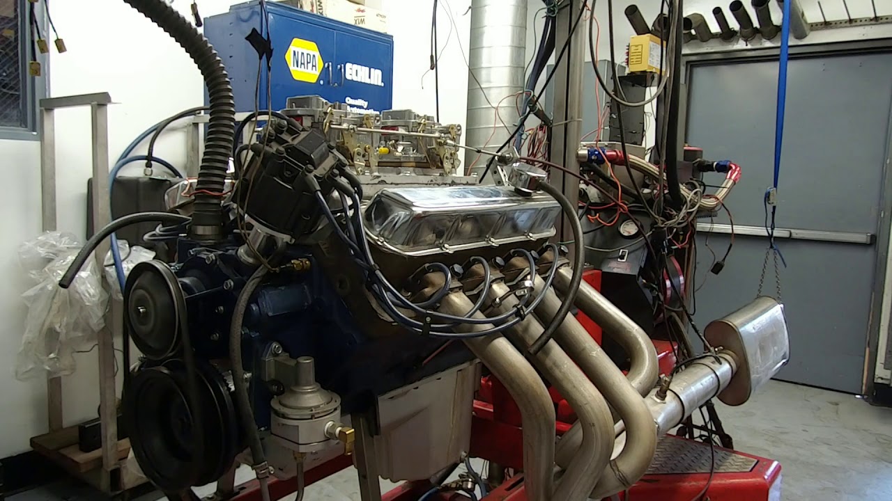 Cadillac 500 dual quad ... 503hp 568 ft lbs - YouTube