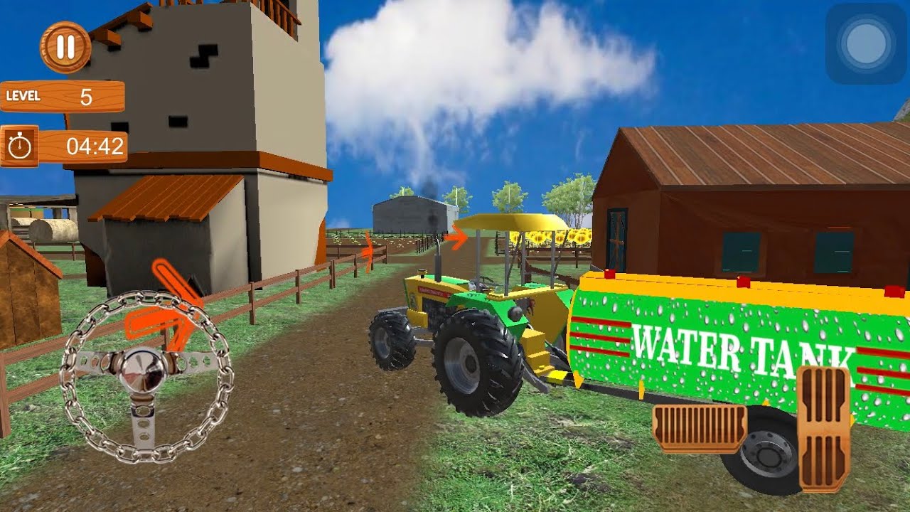 Real Tractor Trolly Farm Game 2023 Tractor Games #gameplay #game # ...