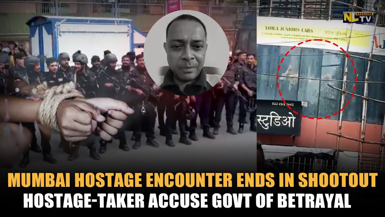 MUMBAI HOSTAGE ENCOUNTER: 1 KILLED; GOVT FACES ACCUSATIONS - YouTube