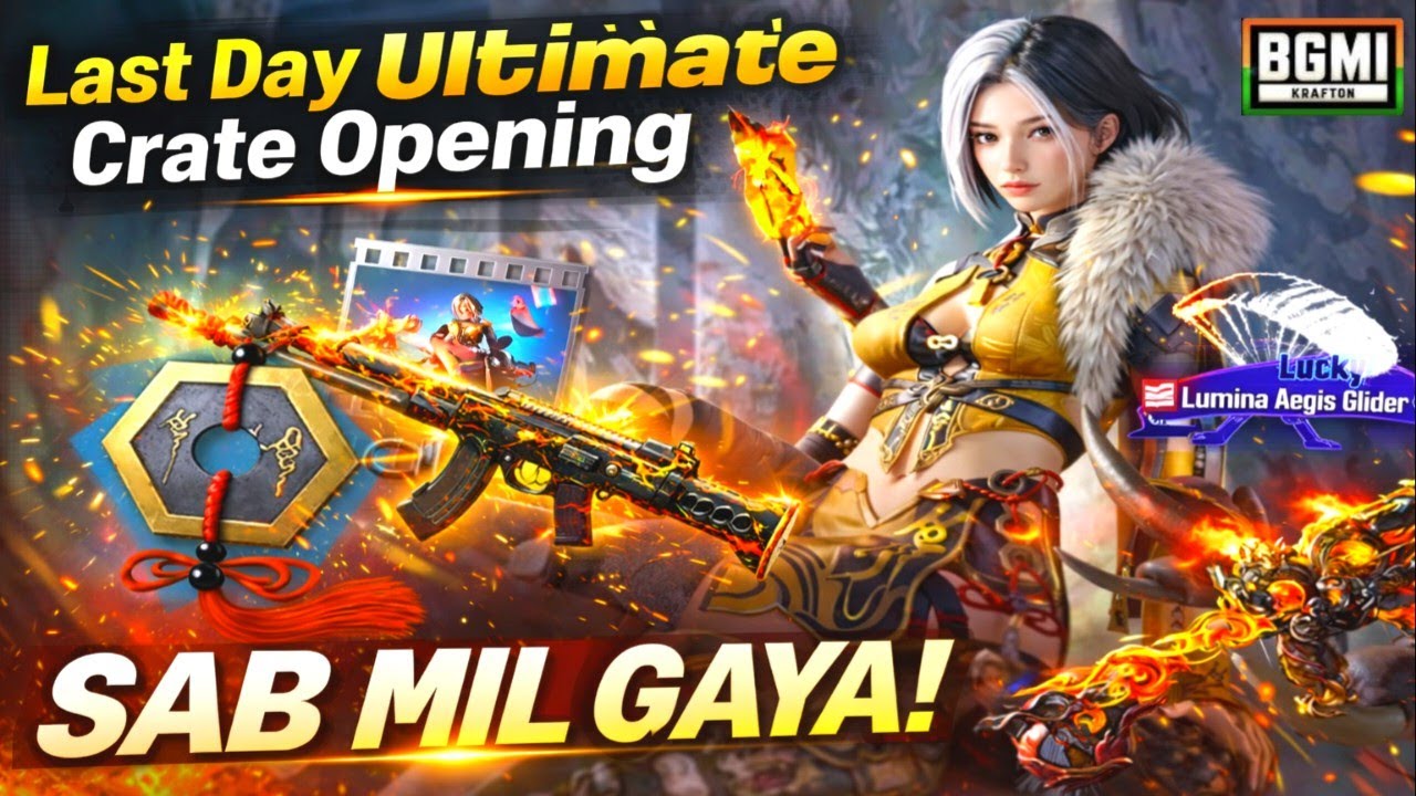 Last Day Ultimate Crate Opening | Sab Mil Gaya 😱🔥 - YouTube