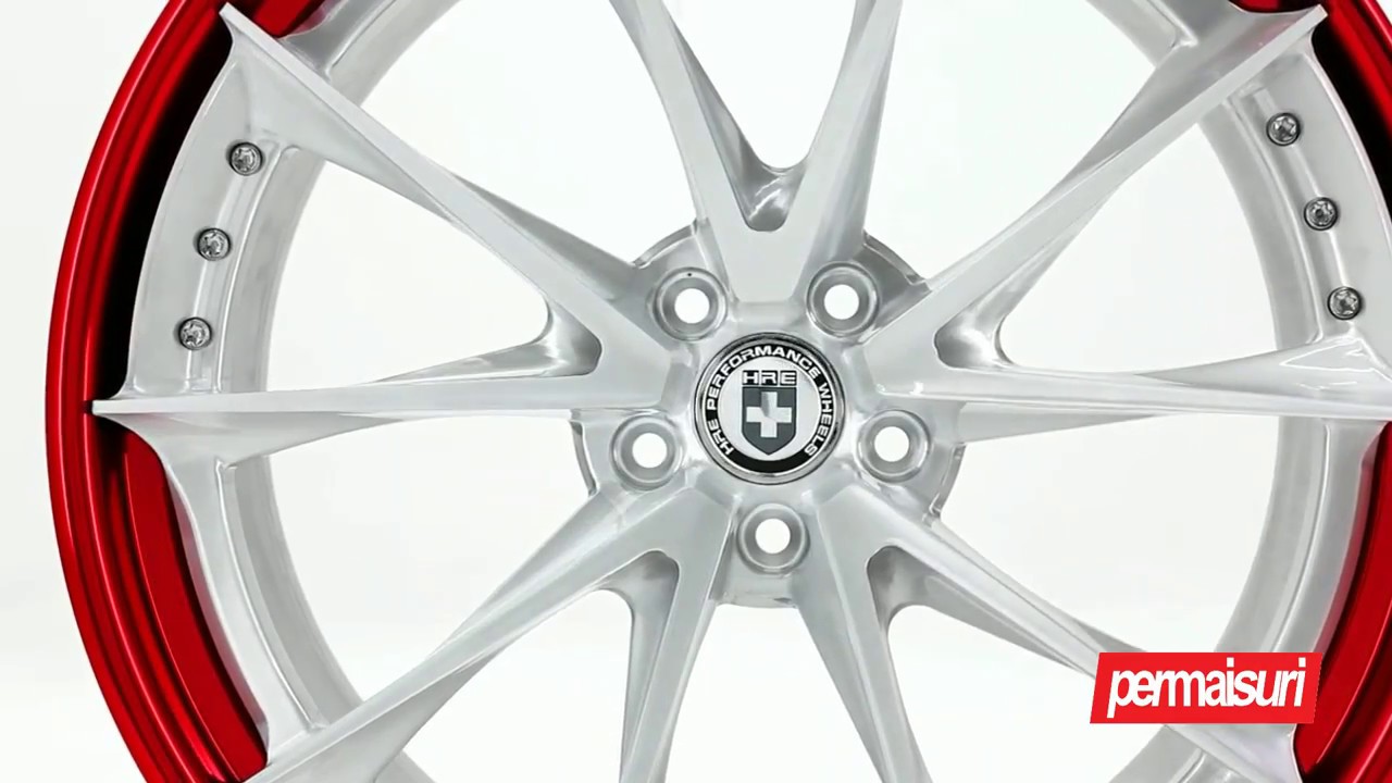 HRE S204 | Gloss Polished Red - YouTube