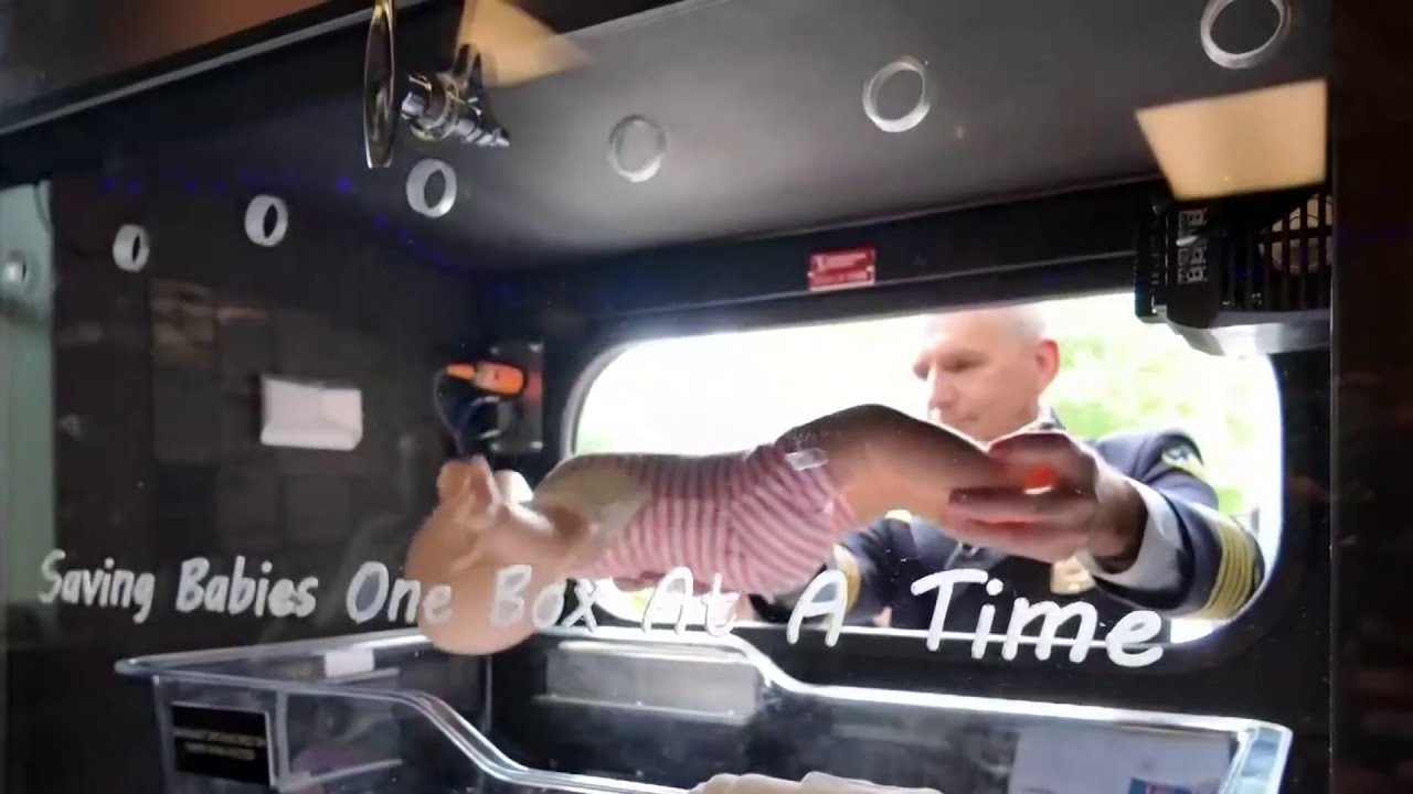 'Safe Haven Baby Box Drop-Off' Now Available in The Woodlands - YouTube