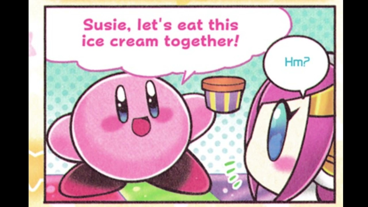 Kirby And Susie She Likes Ice Creamcomic Dub Youtube