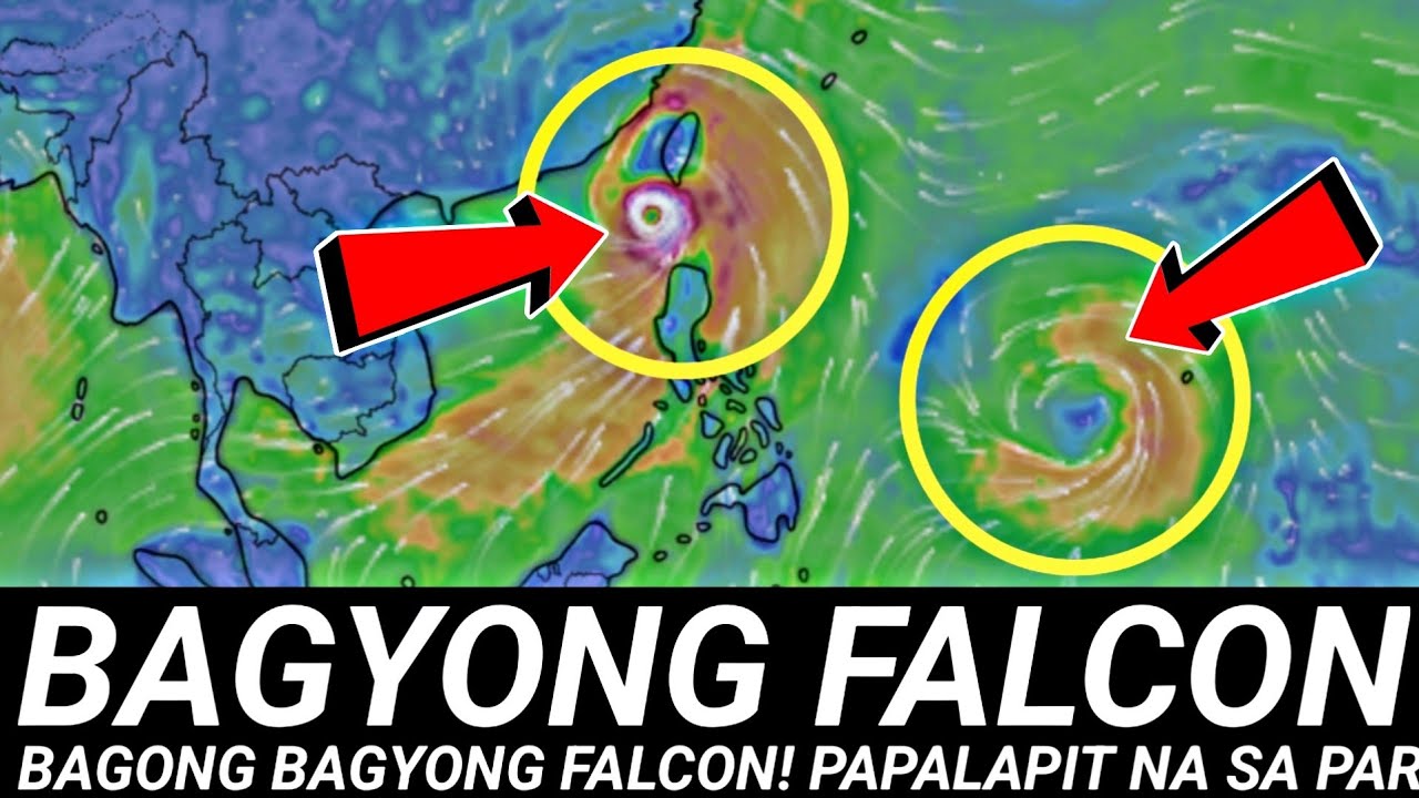 JUST IN LPA Bagong BAGYONG FALCON Papalapit na sa PILIPINAS Mas Malakas ...