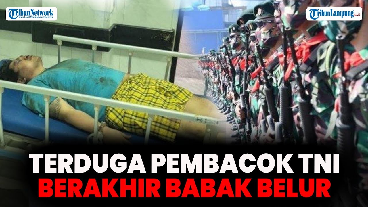 Geng Motor Bacok Anggota TNI, Langsung 'Dijemput' dari Rumah hingga ...
