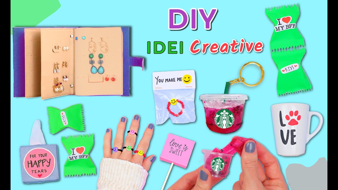 7 PROIECTE CREATIVE SI TRUCURI USOARE - Decoratiuni din Hartie, Cadouri ...