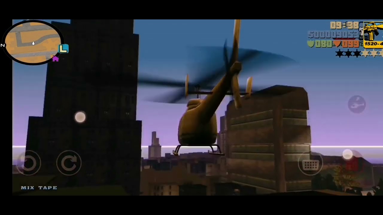 gta 3 helicopter mod android testing cleo - YouTube