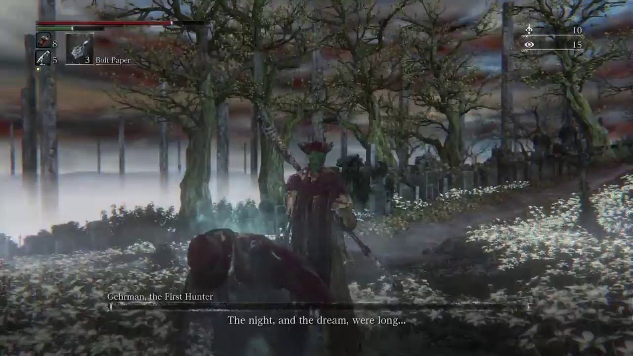Bloodborne Final boss fight - YouTube