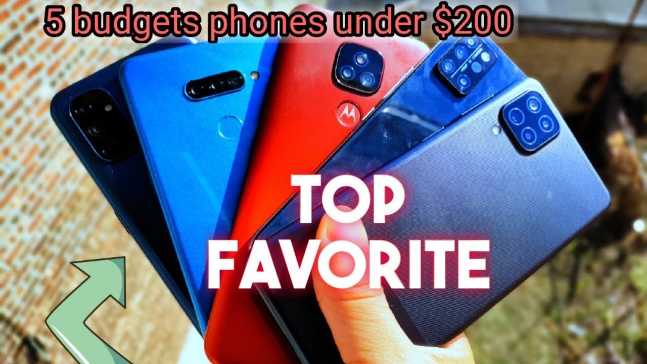 5 budget phones under $200 | Top Favorite phones in 2021! - YouTube