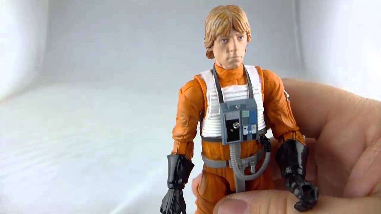 Star Wars "The Black Series" X-Wing Pilot Luke Review (6" Figure Line ...