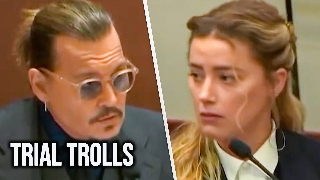 Johnny Depp Trial Inspires Next Wave Of Brutal Troll Takedowns - YouTube