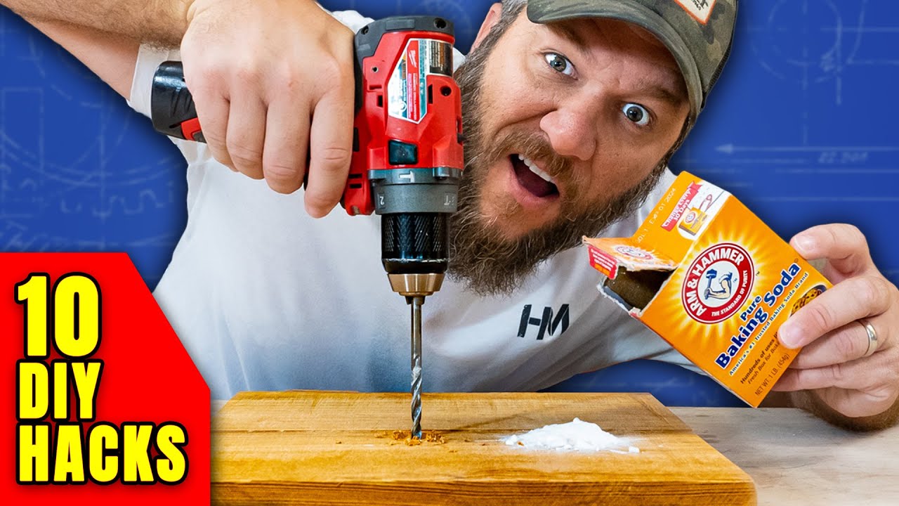 10 DIY Woodworking Tricks For Beginners - YouTube