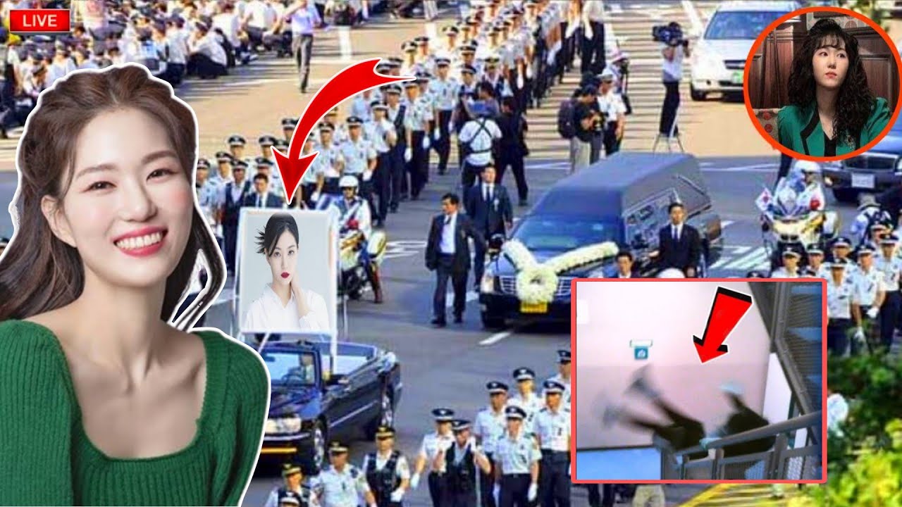 Snowdrop Actress Park Soo Ryun Last Funeral Video😥😥 - YouTube