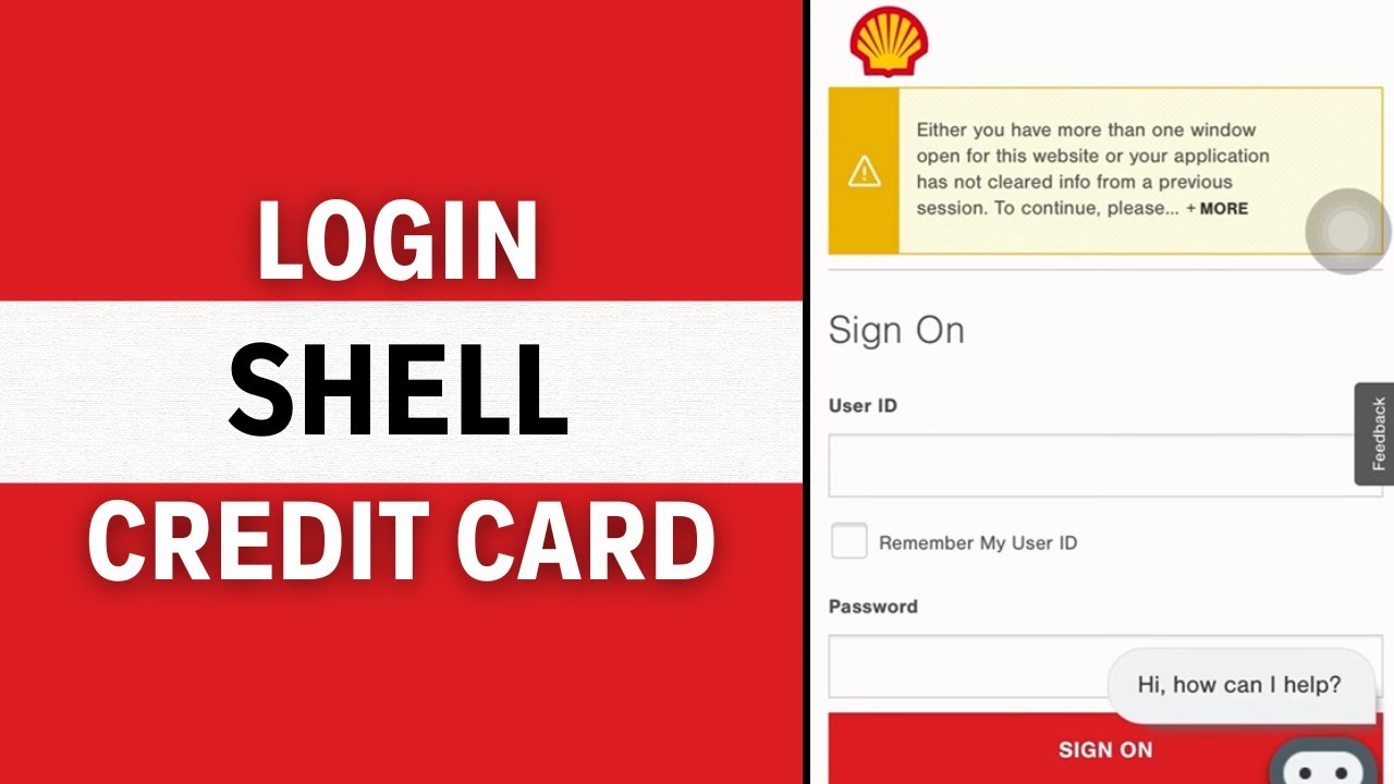 How to Login Shell Credit Card Account Online | Sign In Shell Credit ...