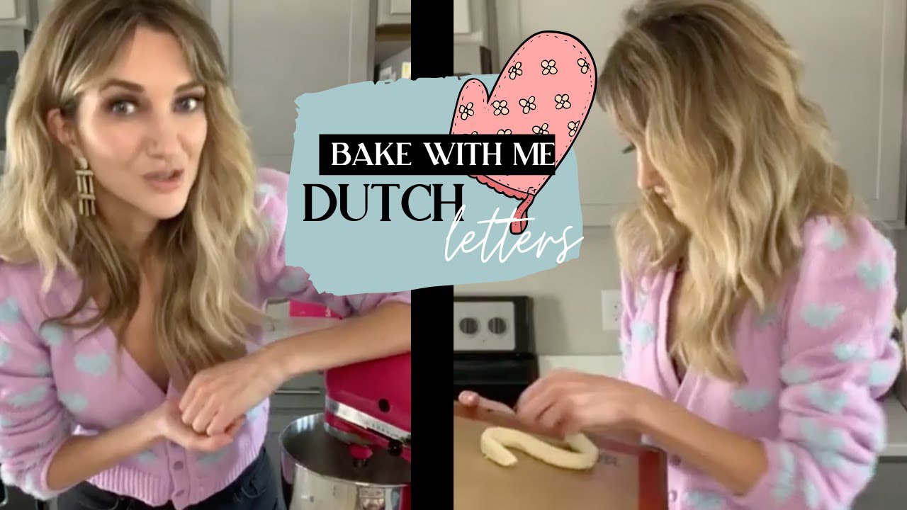 BAKE WITH ME | DUTCH LETTERS - Sweet Darlings with Sarah Darling - YouTube