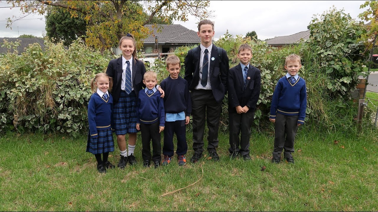 Back To School Term 2 | Large Family of 13 - YouTube