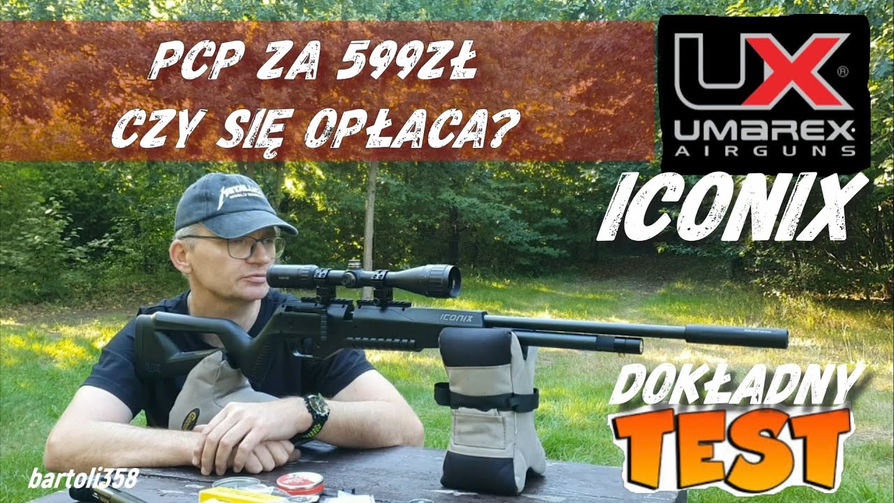 bartoli358 & Najtańszy PCP Umarex Iconix TEST - YouTube
