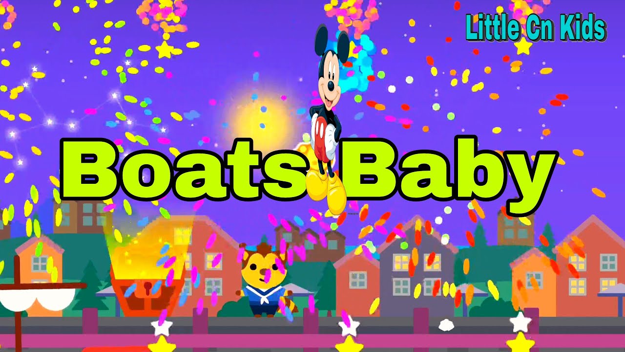 boats baby cartoon video!! track for for children videos!! - YouTube