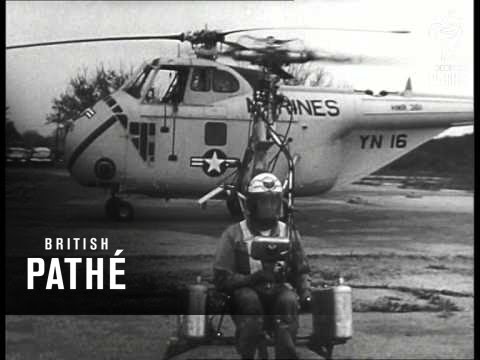 One-Man Helicopter (1957) - YouTube