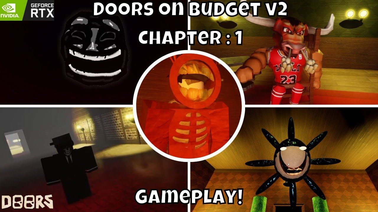 [ROBLOX] Doors On Budget V2(Chapter 1) Full Walkthrough with RTX ON ...