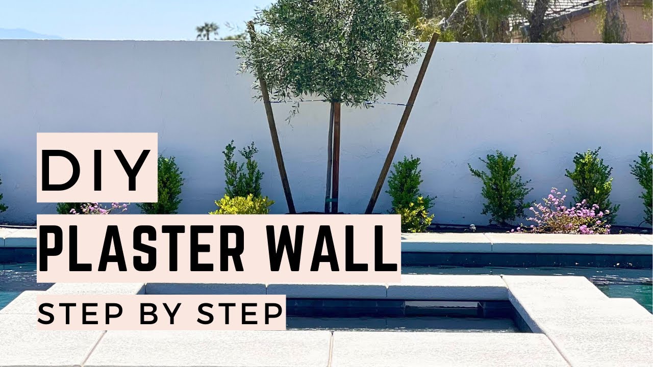 DIY Plaster Wall w/ Quikwall and Masonry Paint - YouTube