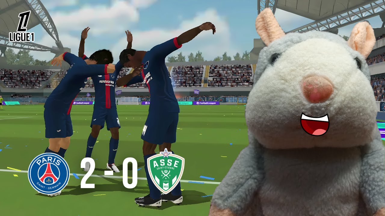 FOOTBALL LEAGUE 2025 [LIGUE 1] PARIS SAINT-GERMAIN VS SAINT ETIENNE - YouTube