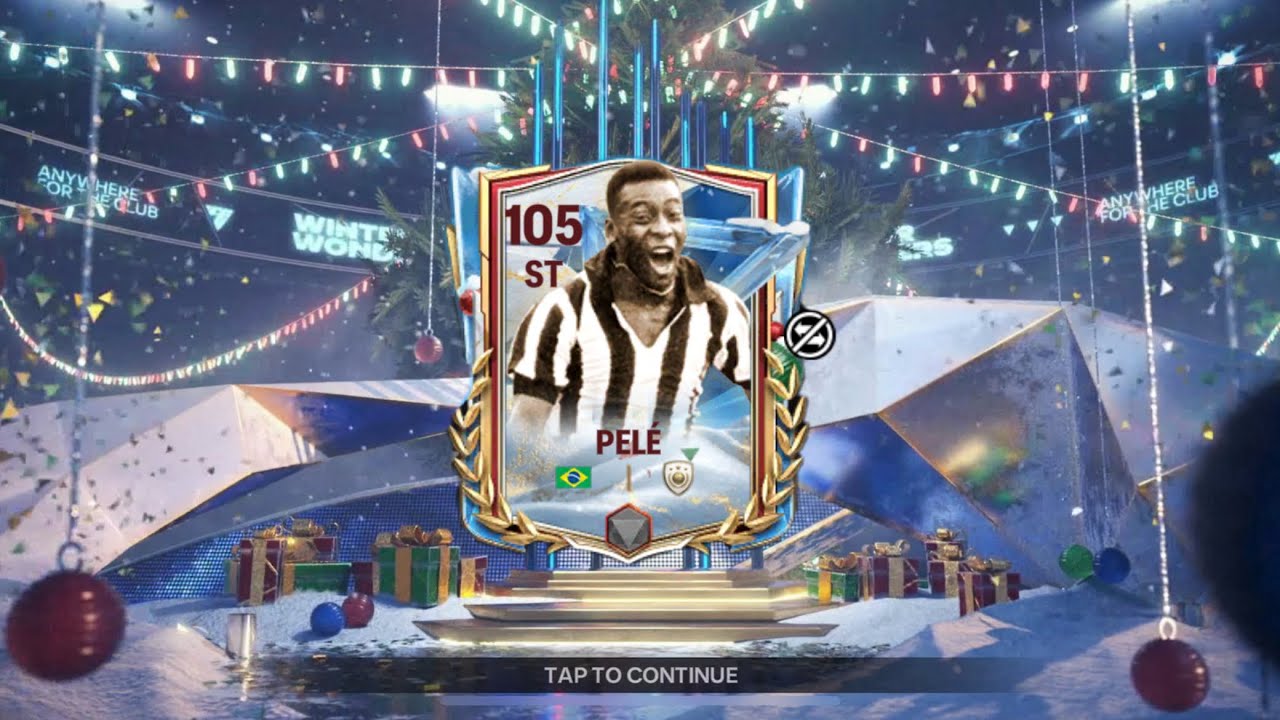HOW TO GET 105 PELE FOR FREE IN FC MOBILE 25! NEW WINTER WONDERS PACK ...